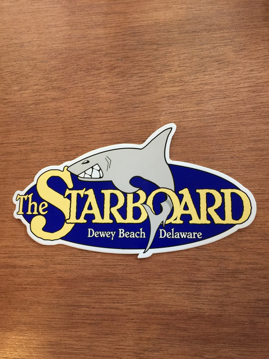 Large Starboard Sticker – The Starboard